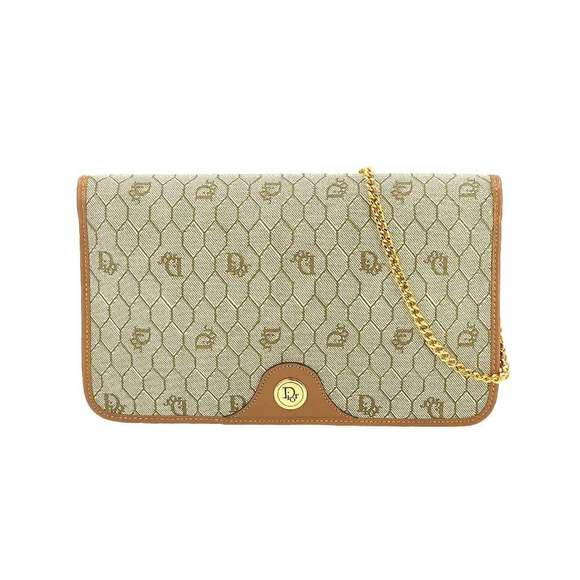 Dior | Bags | Christian Dior Honeycomb Pattern 2way Clutch Shoulder Bag ...